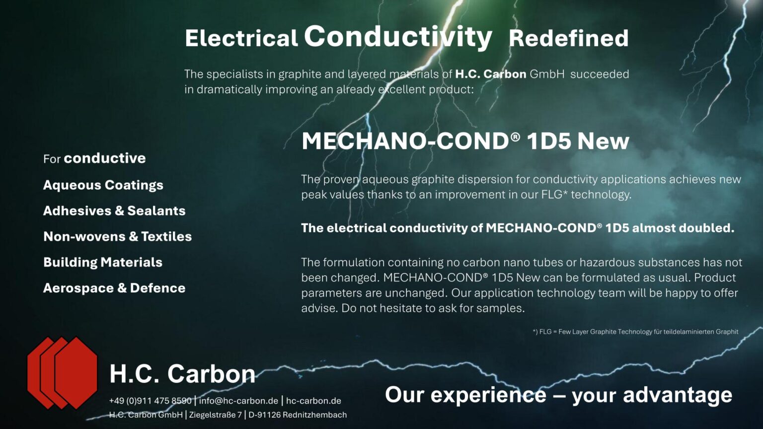 Electrical Conductivity – Redefined - H.C. CARBON GmbH